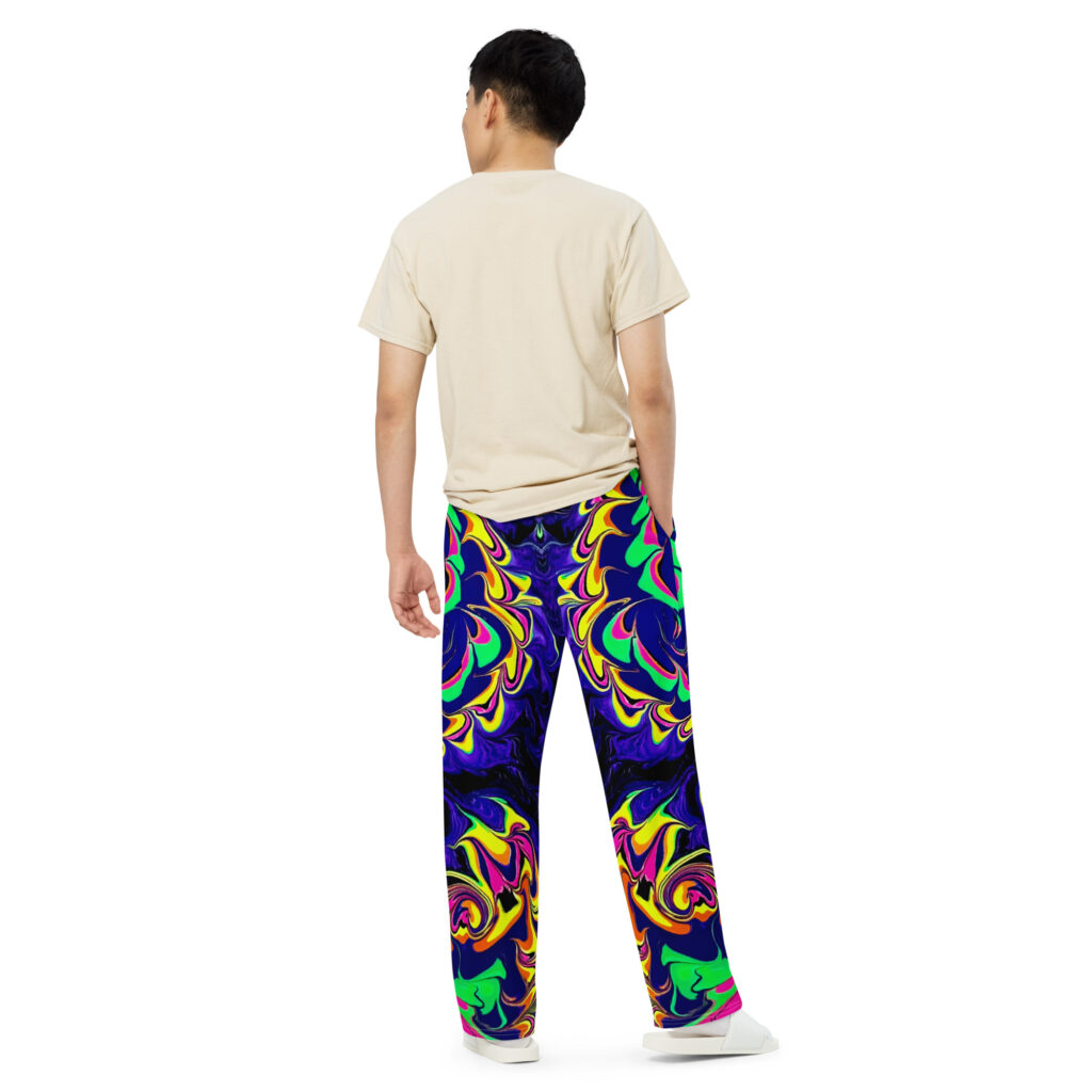 Full Swirl Soft Pants - Bonvillain Design Studio